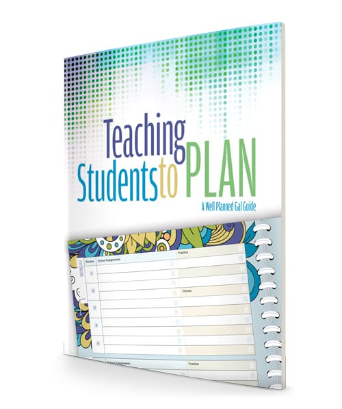 Why Middle Schoolers Should Use a Planner – Well Planned Gal