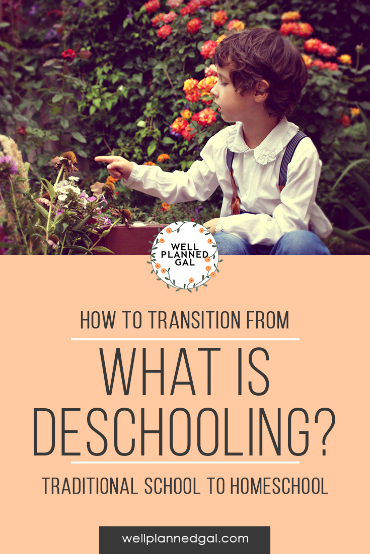 What is Deschooling? - Well Planned Gal